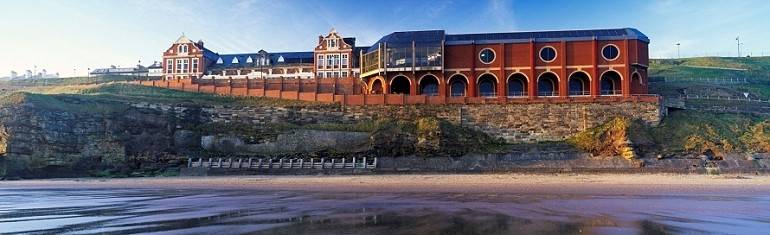 Whitby Pavilion, Whitby, Yorkshire - Situated on the Cliffside ...